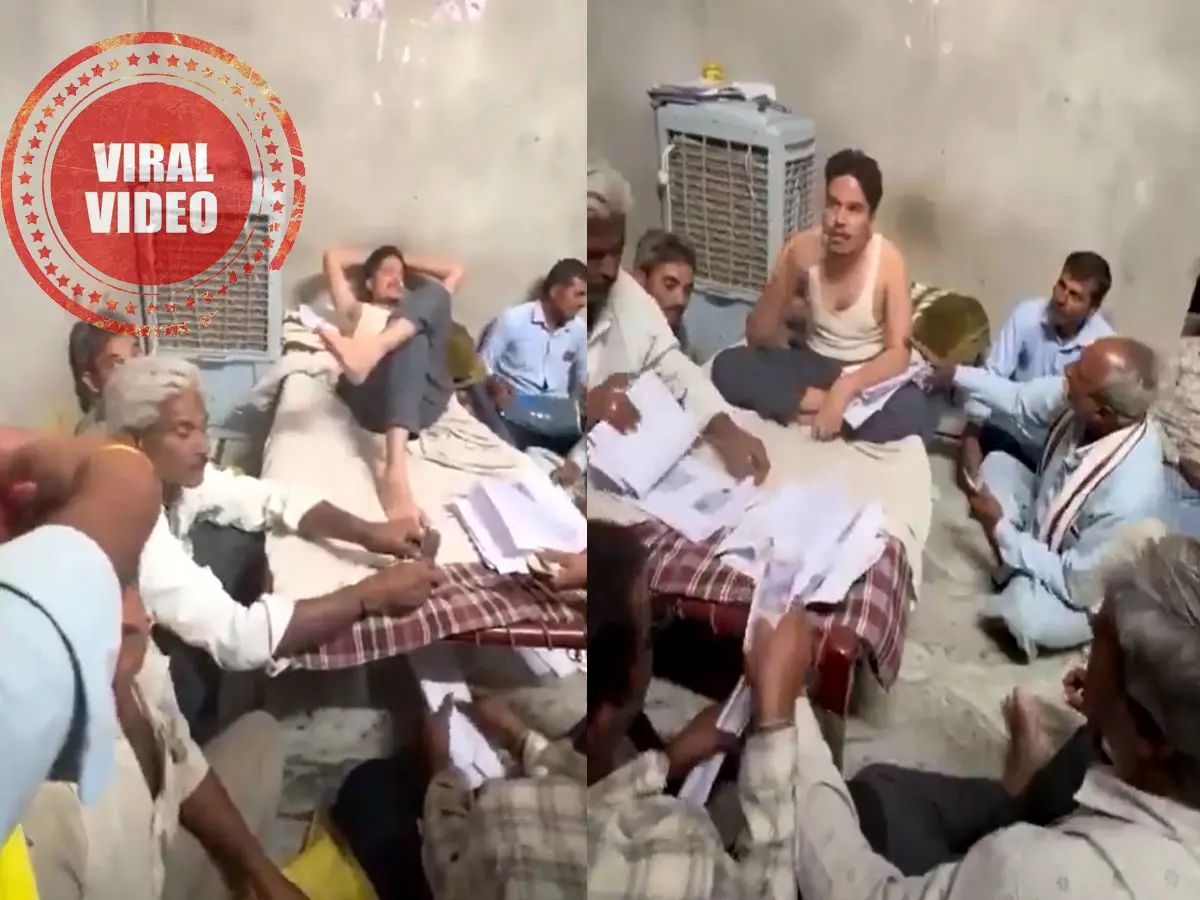 Jodhpur Patwari Video | जोधपुर के पटवारी का वीडियो वायरल, मुआवजा राशि ...