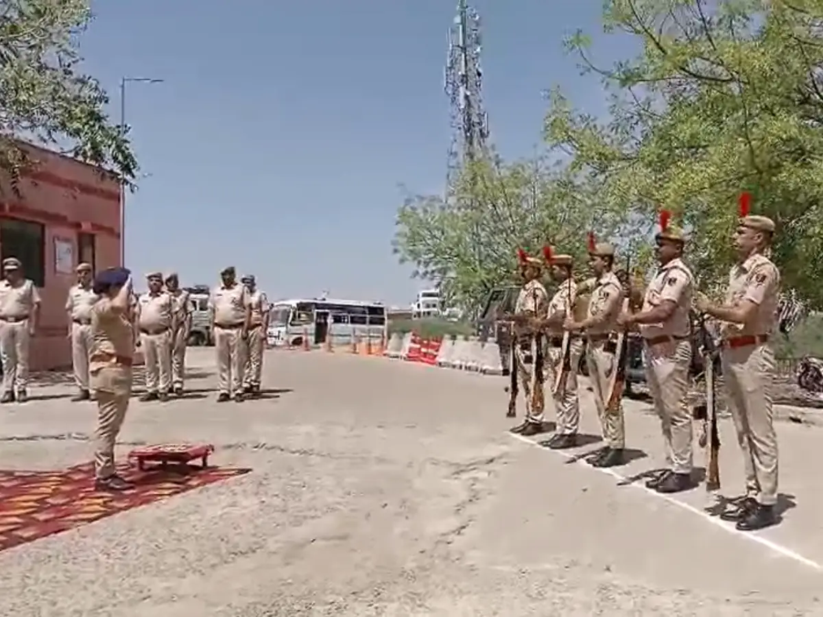 Jodhpur SP Viral Video | महिला IPS ने रेड कारपेट को दरकिनार और VIP चौकी ...