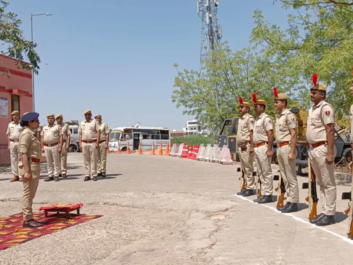 Jodhpur SP Viral Video | महिला IPS ने रेड कारपेट को दरकिनार और VIP चौकी ...