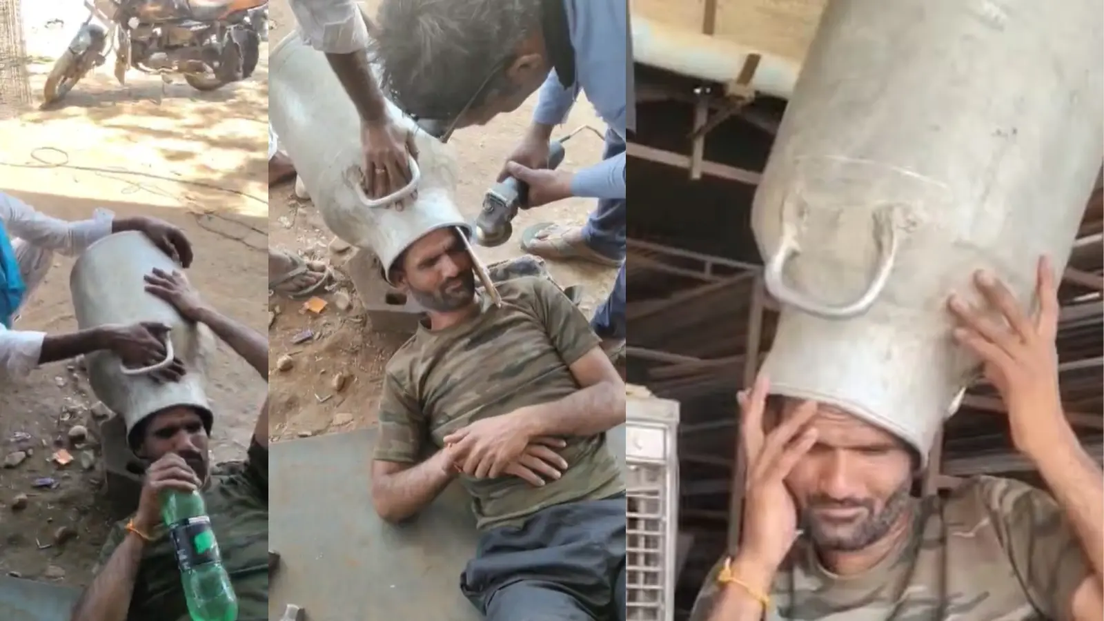 Alwar: गर्मी से बचने के लिए रील बनाना पड़ गया बहुत भारी, सिर पर चलाना ...