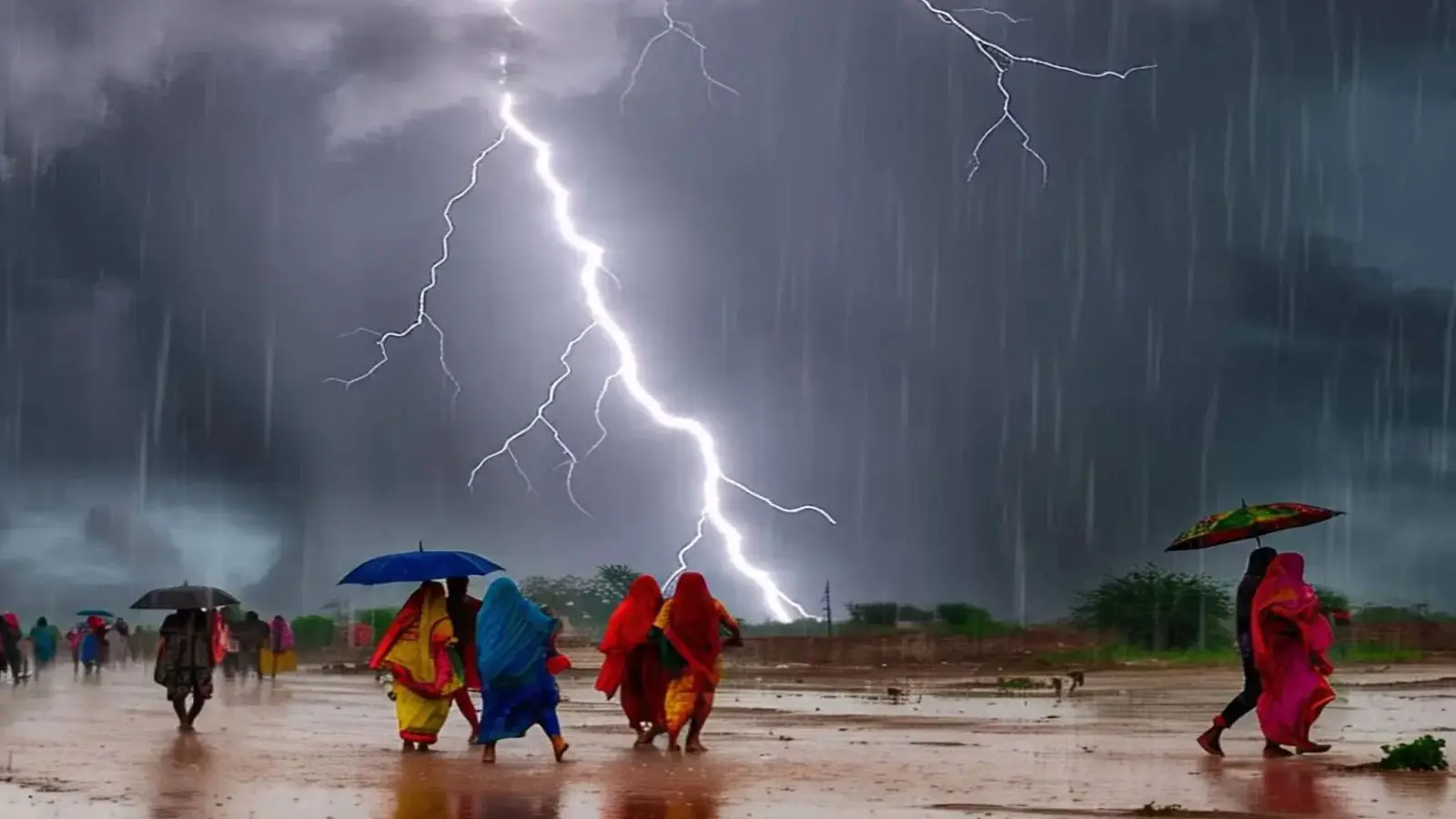 Rajasthan Weather Update: भरतपुर, धौलपुर और डीग में गरज-चमक के साथ तेज ...