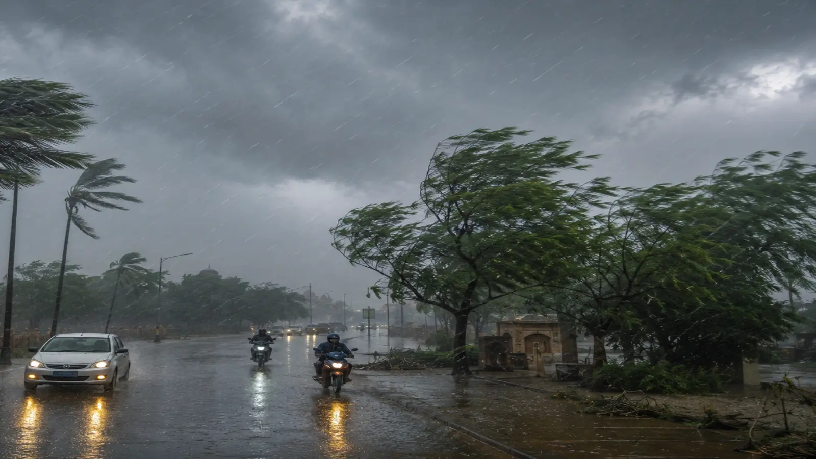 Rajasthan: आंधी-बारिश का दौर जारी, फिर भी फलोदी में 42.8 डिग्री पारा बरकरार
