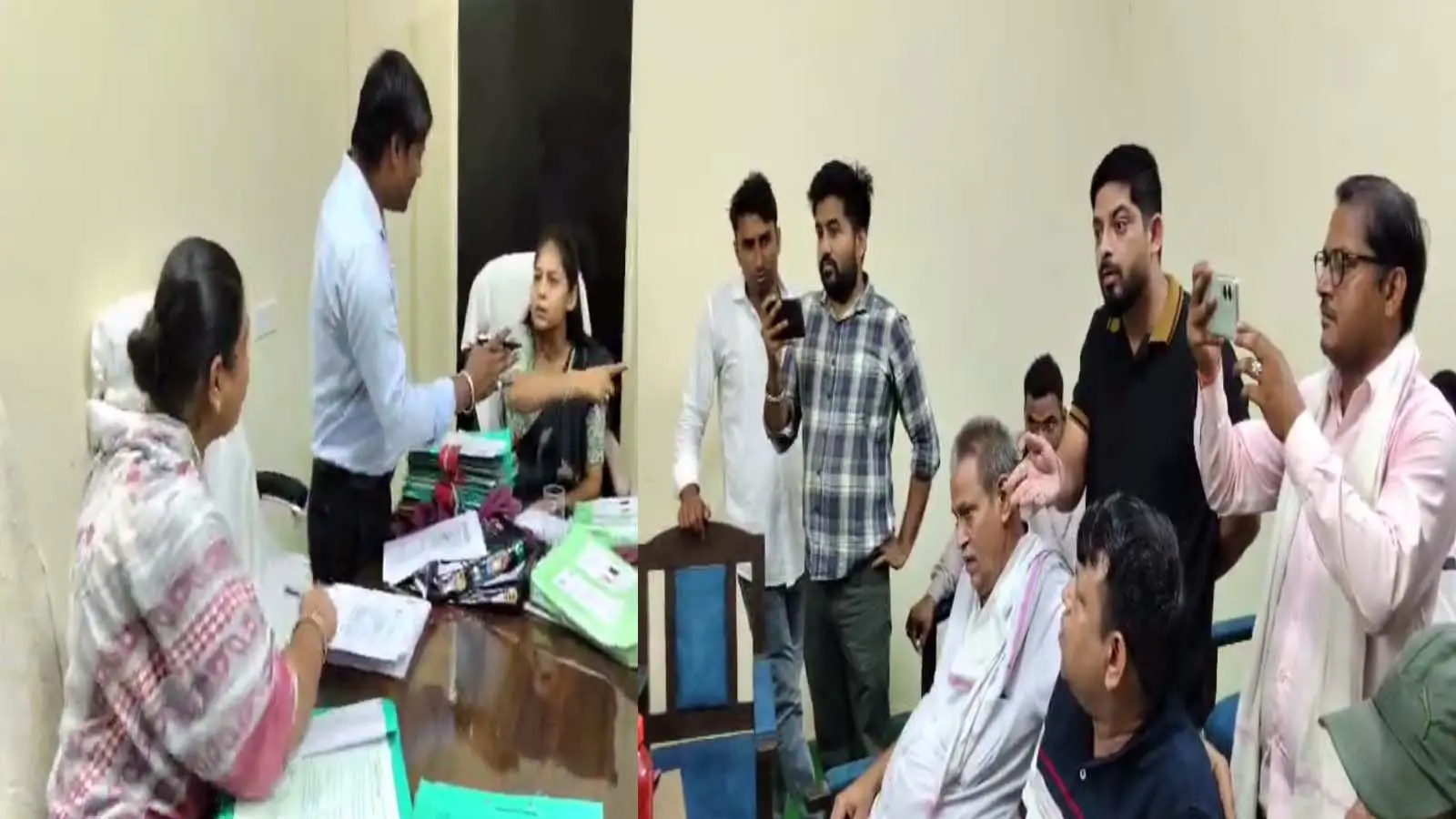 बयाना नगर पालिका में बवाल,MLA ऋतु बनावत और ईओ में तीखी नोकझोंक ...