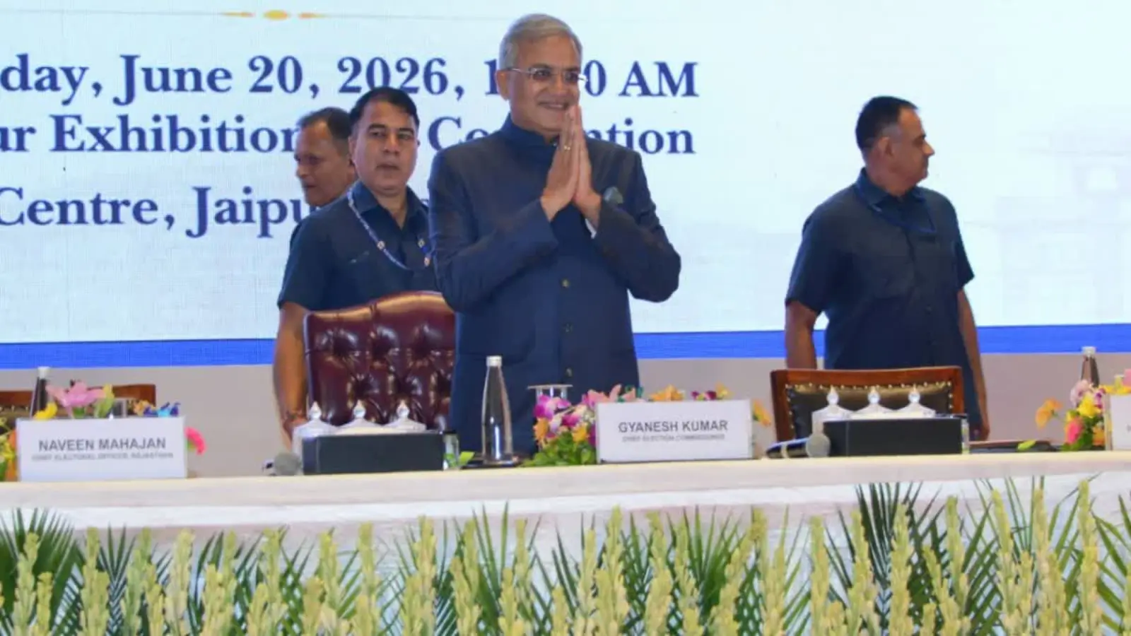 Rajasthan News|'खम्मा-घणी राजस्थान' CEC ज्ञानेश कुमार का गर्मजोशी भरा ...
